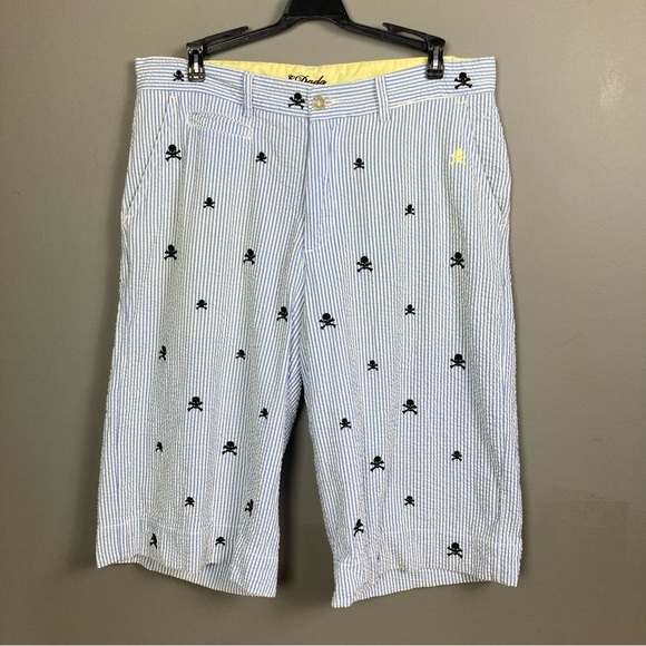 edward dada | Shorts | Edward Dada Long Shorts Men Size 32 Seersucker ...